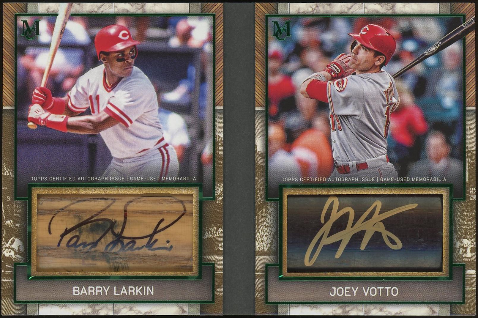 2025 Topps Museum Collection Baseball #DAJLBLV Barry Larkin & Joey ...