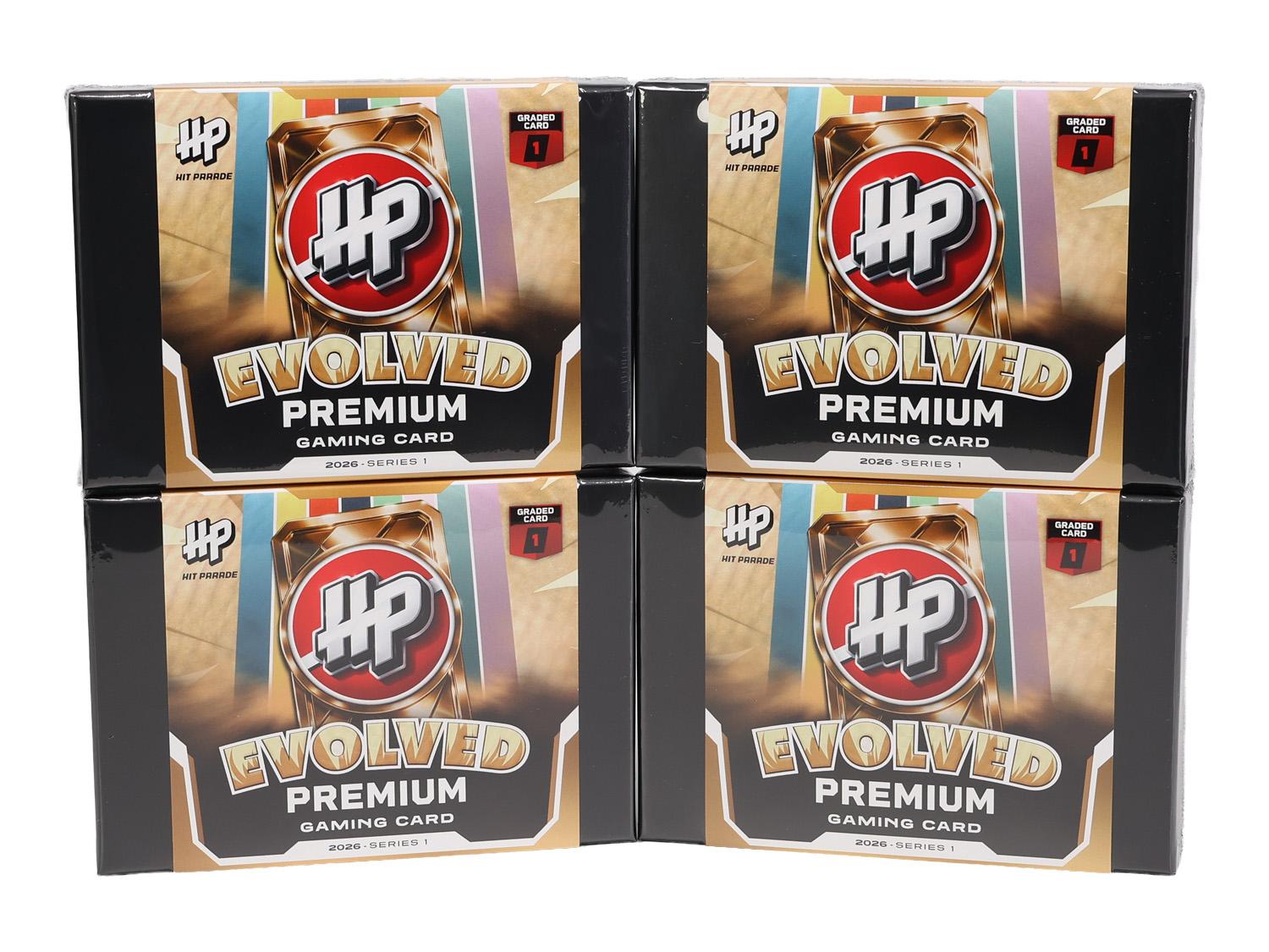2026 Hit Parade Gaming Premium Evolved Series 1 4-Box 10-Spot Set ...