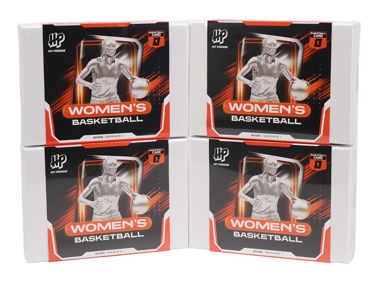2026 Hit Parade Women's Basketball Card Series 1 4-Box 15-Spot Player ...