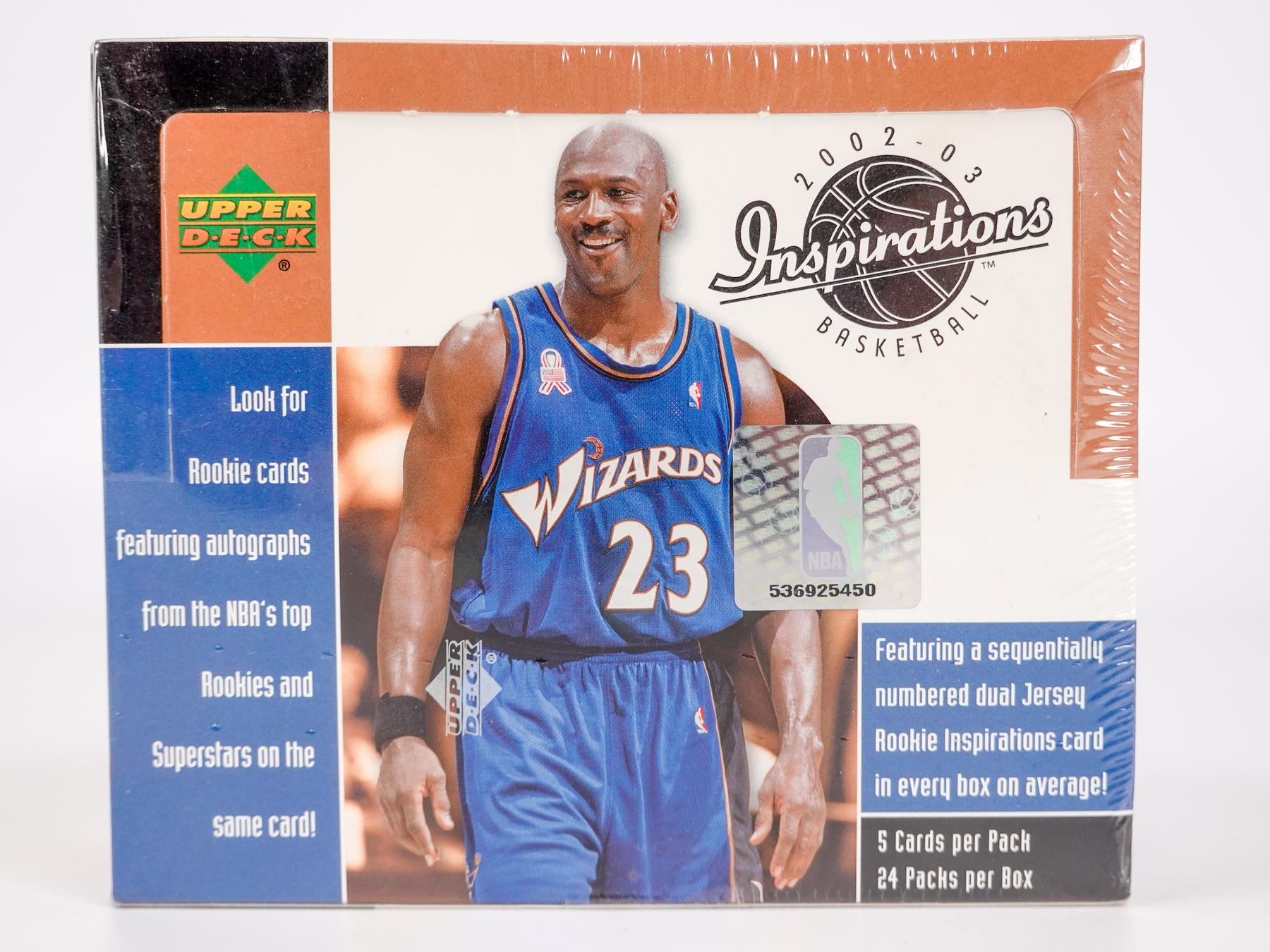 2002/03 Upper Deck Inspirations Basketball Hobby Box | DA Card World