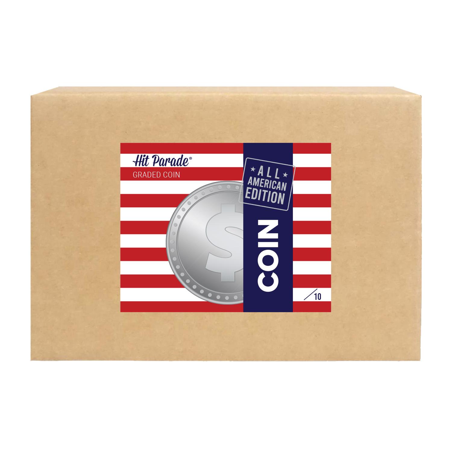 2024 Hit Parade Graded Coins All American Edition Series 3 Hobby 10-Box ...