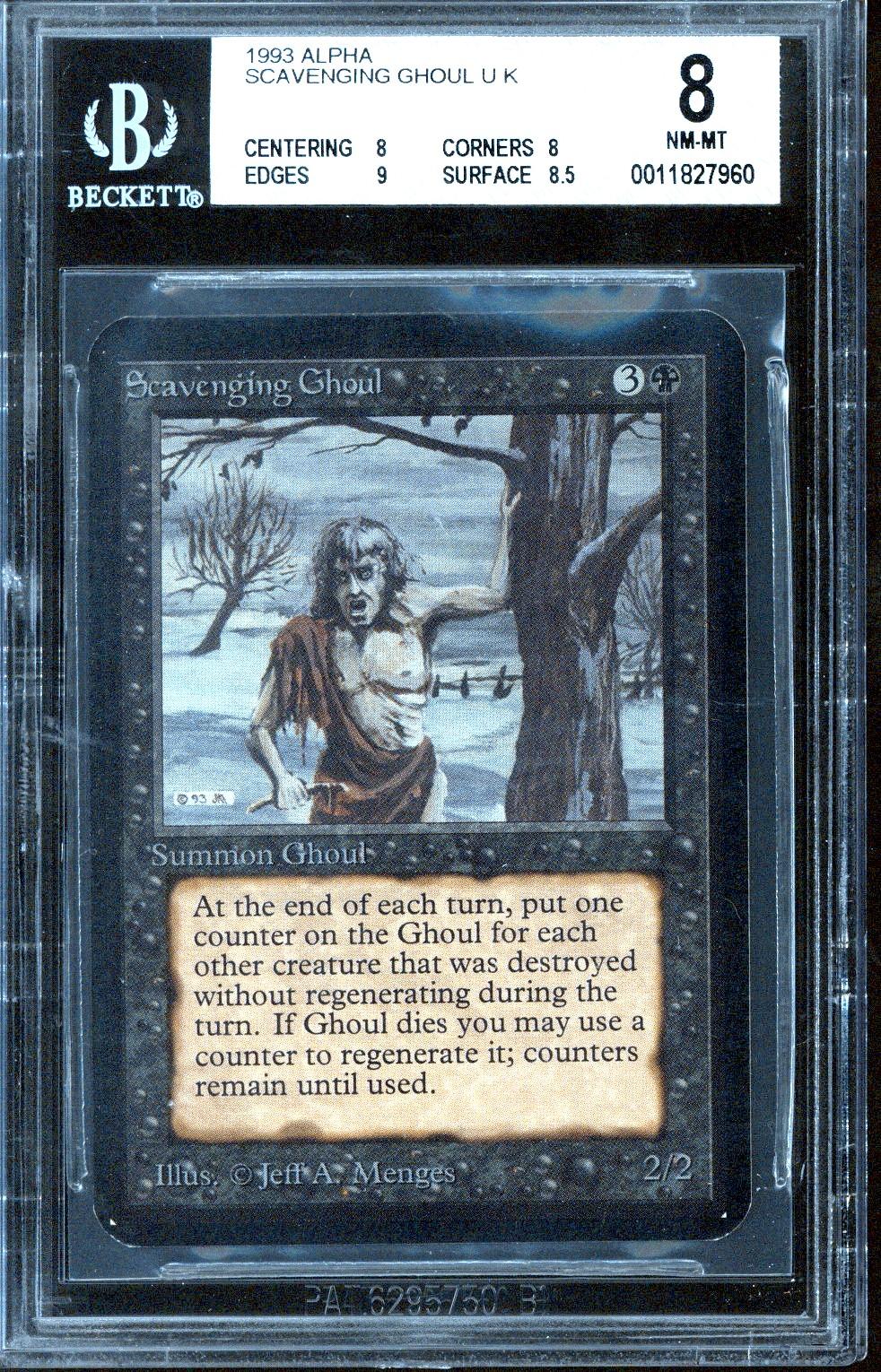 Magic the Gathering Alpha Scavenging Ghoul BGS 8 (8, 8, 9, 8.5) | DA ...