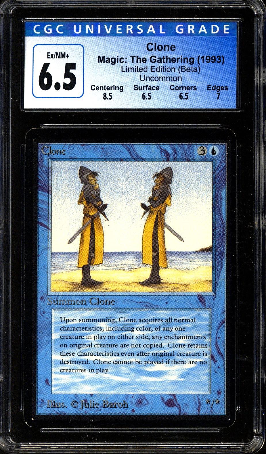 Magic the Gathering Beta Clone CGC 6.5 | DA Card World
