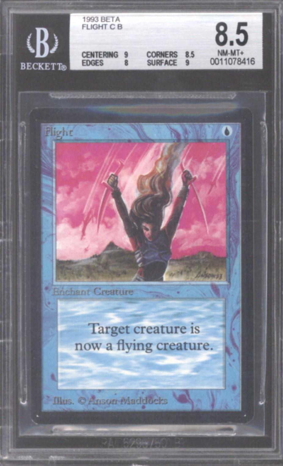 Magic the Gathering Beta Flight BGS 8.5 (9, 8.5, 8, 9) | DA Card World