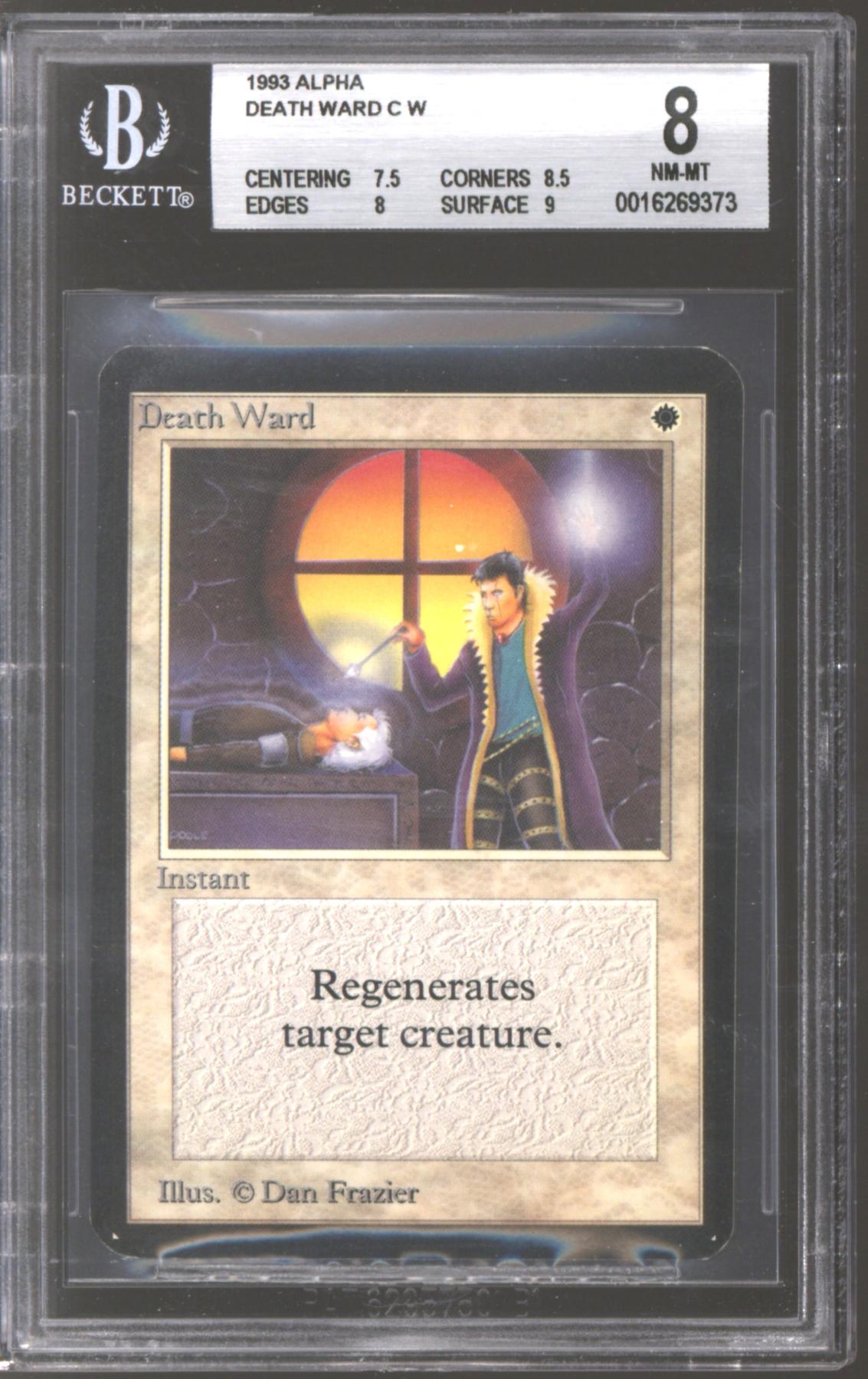 Magic the Gathering Alpha Death Ward BGS 8 (7.5, 8.5, 8, 9) | DA Card World