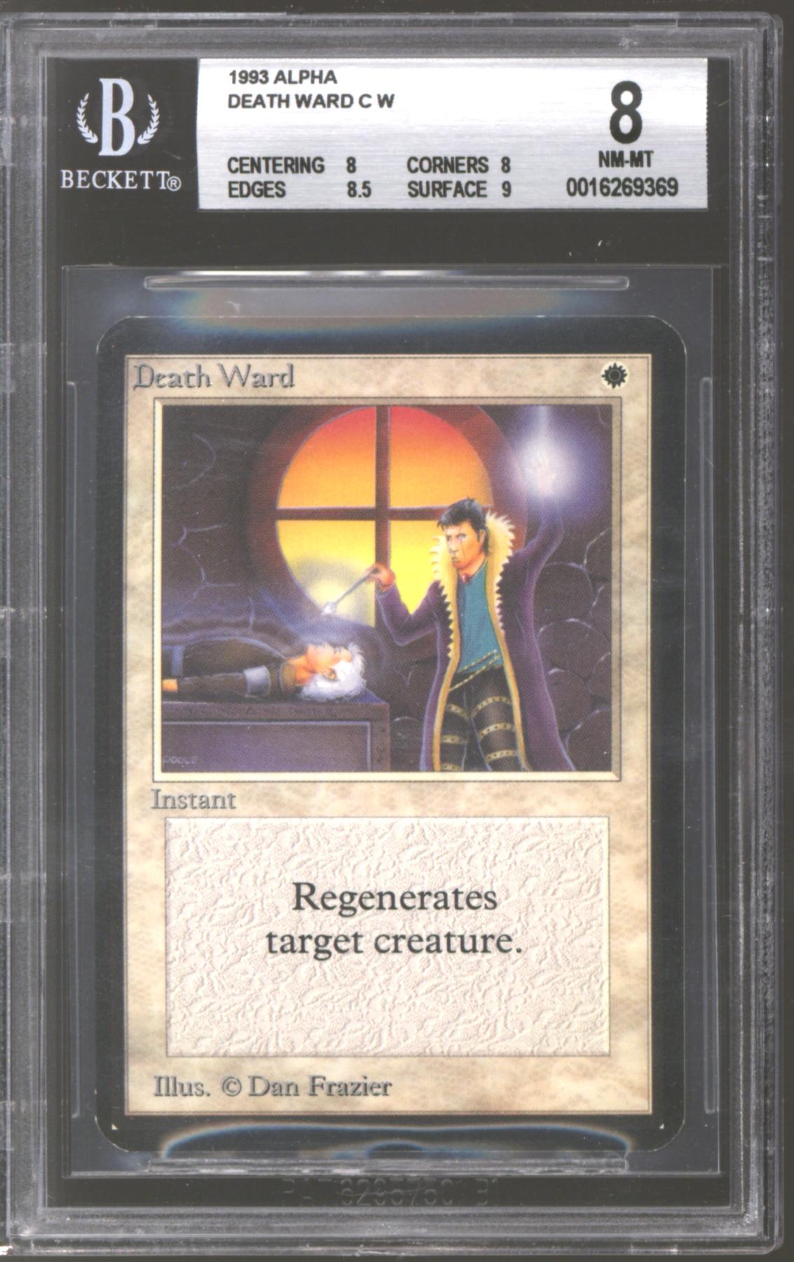 Magic the Gathering Alpha Death Ward BGS 8 (8, 8, 8.5, 9) | DA Card World