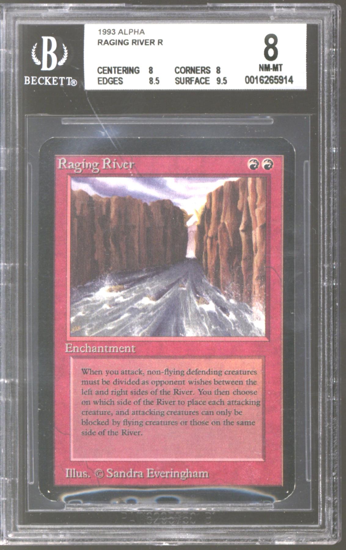 Magic the Gathering Alpha Raging River BGS 8 (8, 8, 8.5, 9.5) | DA Card ...