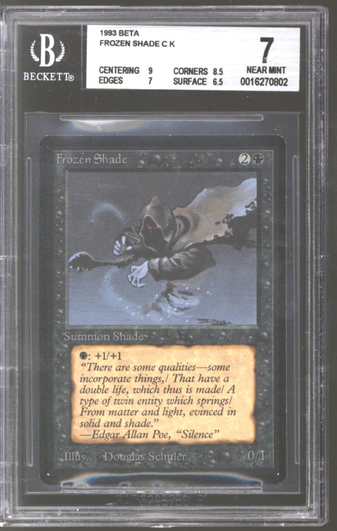 Magic the Gathering Beta Frozen Shade BGS 7 (9, 8.5, 7, 6.5) | DA Card ...