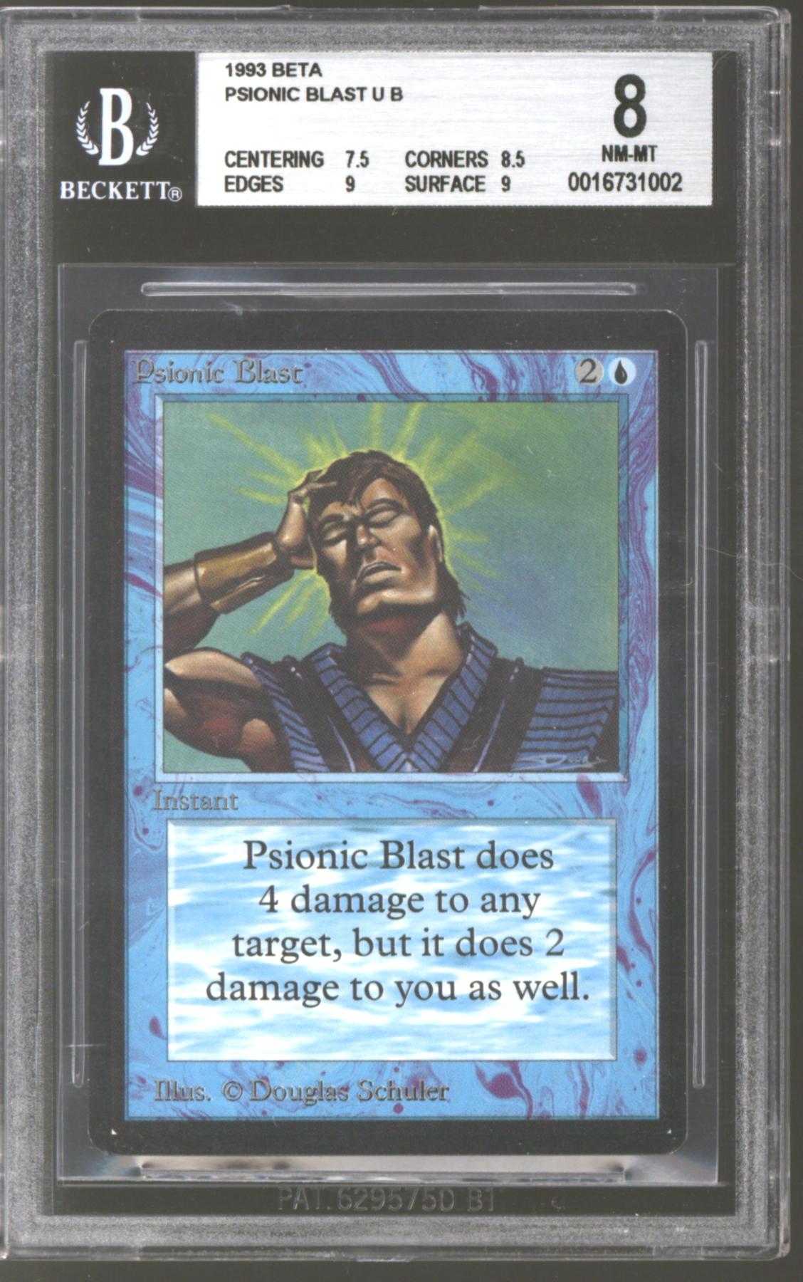 Magic the Gathering Beta Psionic Blast BGS 8 (7.5, 8.5, 9, 9) | DA Card World