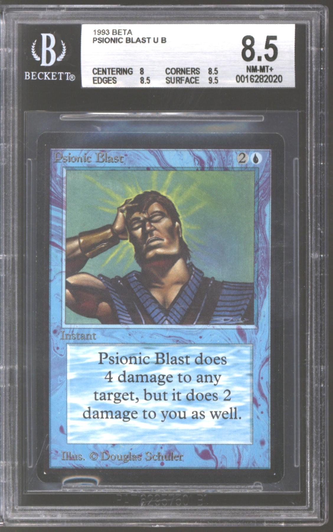 Magic the Gathering Beta Psionic Blast BGS 8.5 (8, 8.5, 8.5, 9.5) | DA Card World