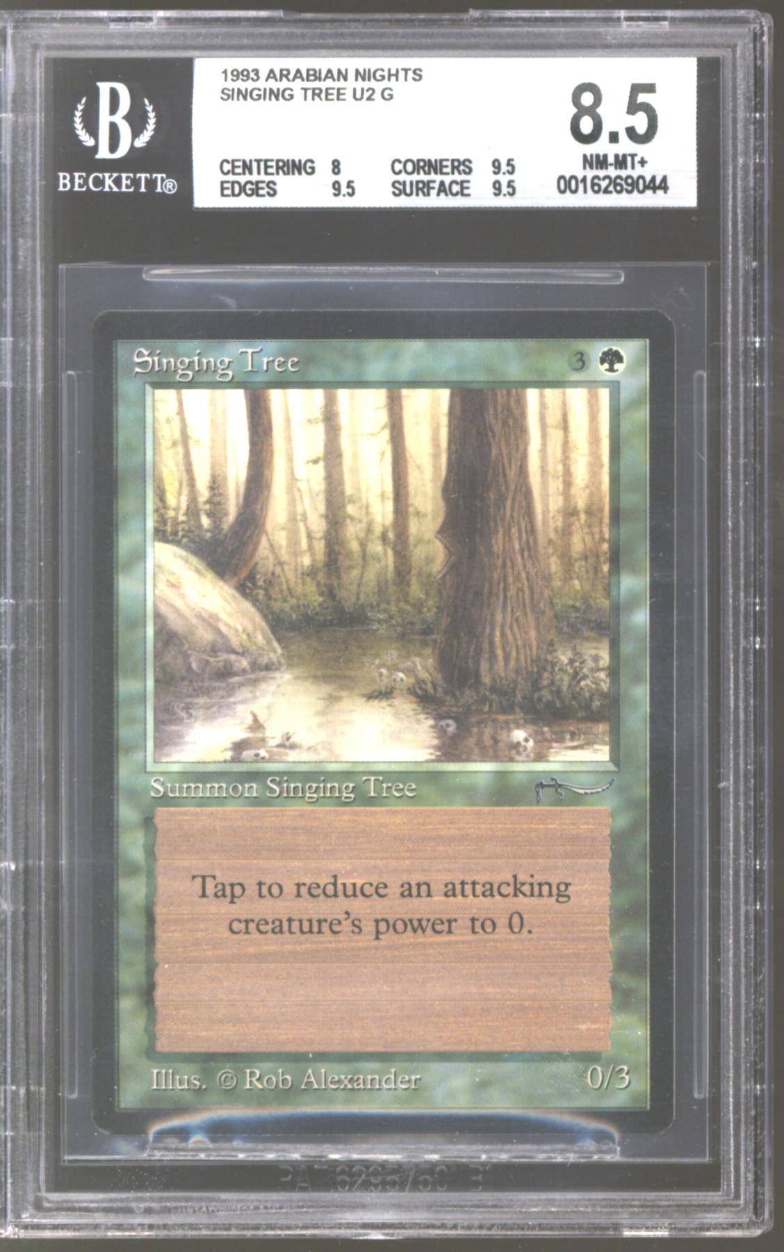 Magic the Gathering Arabian Nights Singing Tree BGS 8.5 (8, 9.5, 9.5, 9 ...