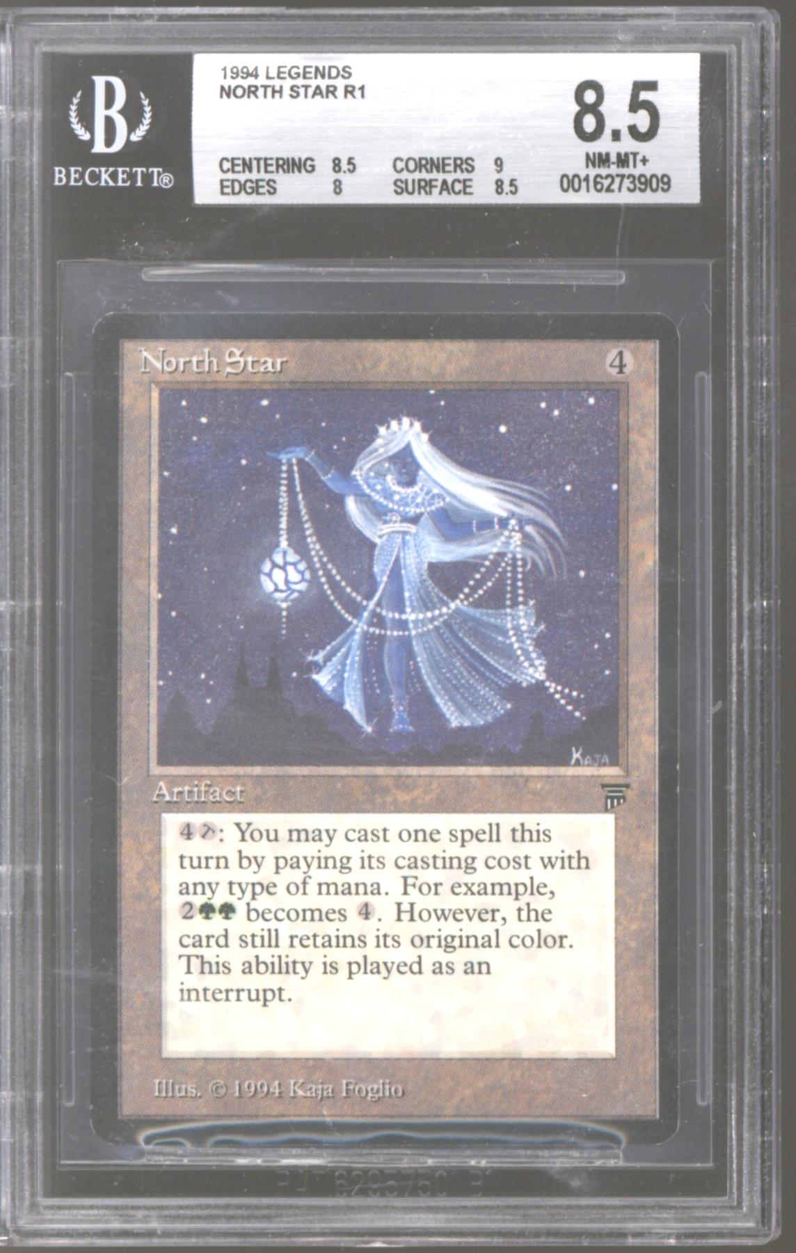 Magic the Gathering Legends North Star BGS 8.5 (8.5, 9, 8, 8.5) | DA ...