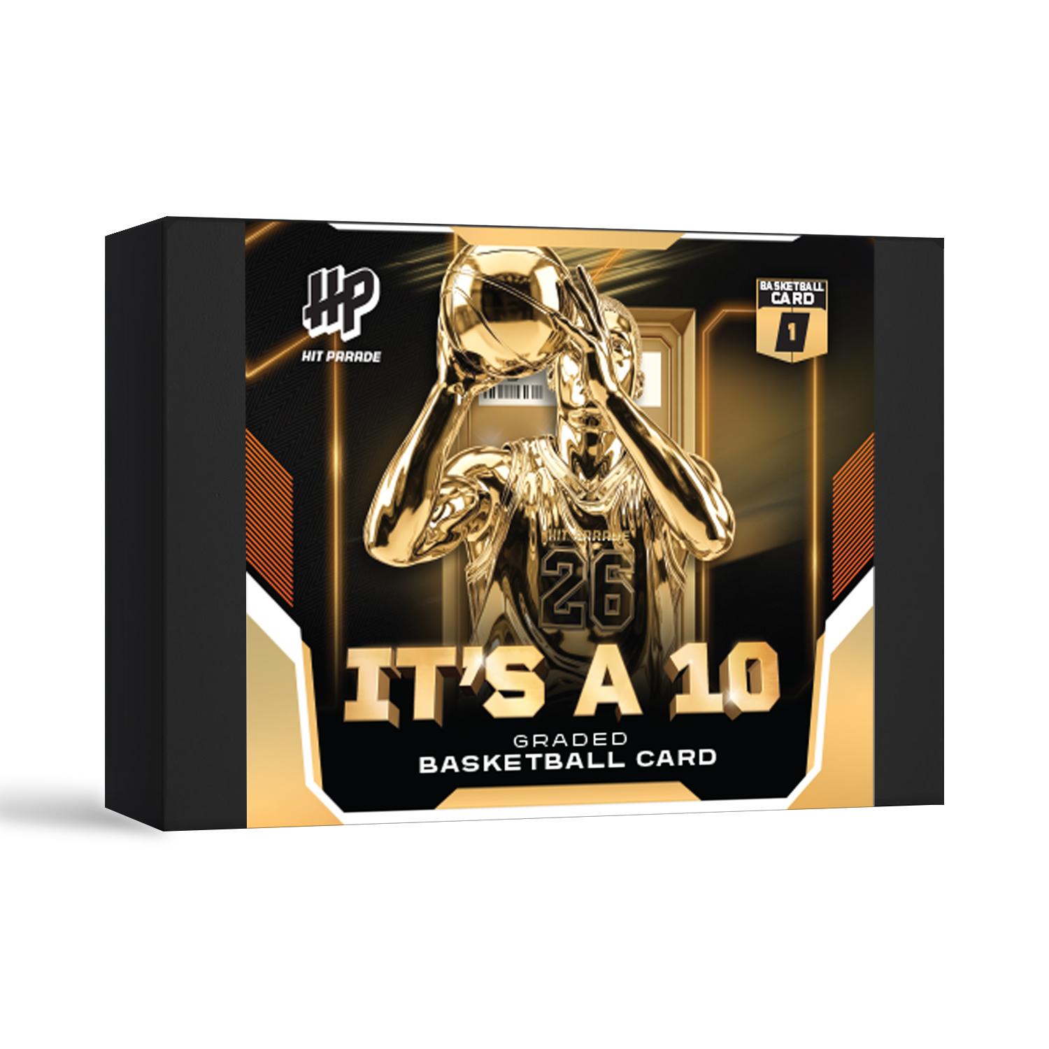2025/26 Hit Parade Basketball Graded Card It's A 10 Series 12 Hobby Box ...