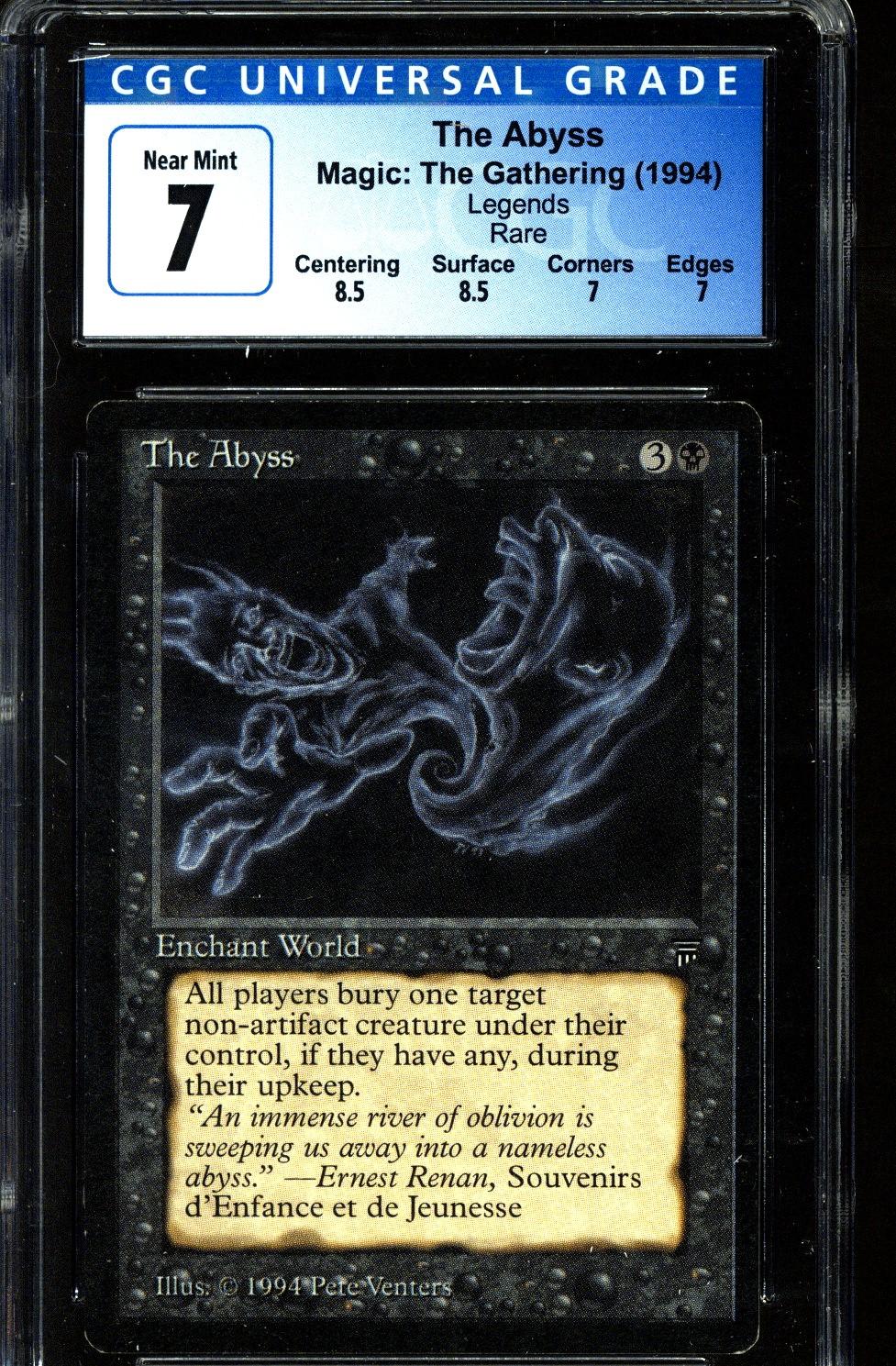 Magic the Gathering Legends The Abyss CGC 7 | DA Card World