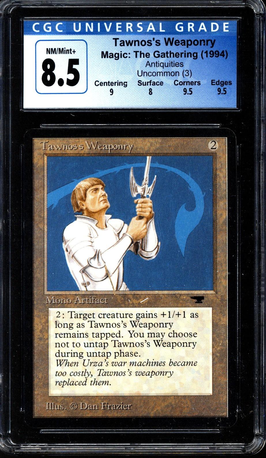Magic the Gathering Antiquities Tawnos's Weaponry CGC 8.5 NEAR MINT (NM) | DA Card World