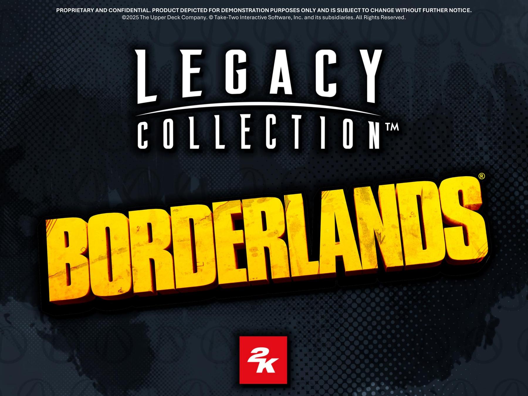 2025 Upper Deck Borderlands: Legacy Collection Trading Cards Hobby Box ...