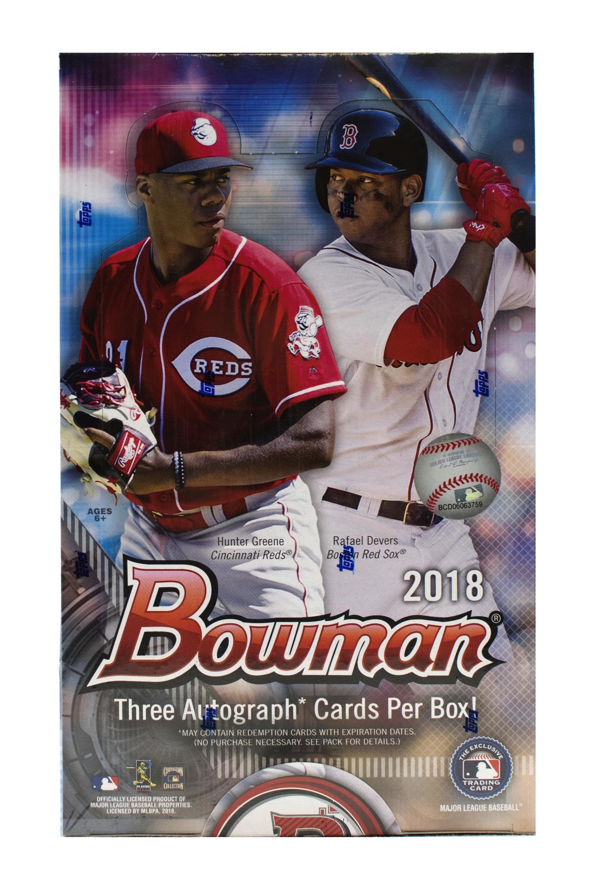 2018 Bowman Baseball Hobby Jumbo Box | DA Card World