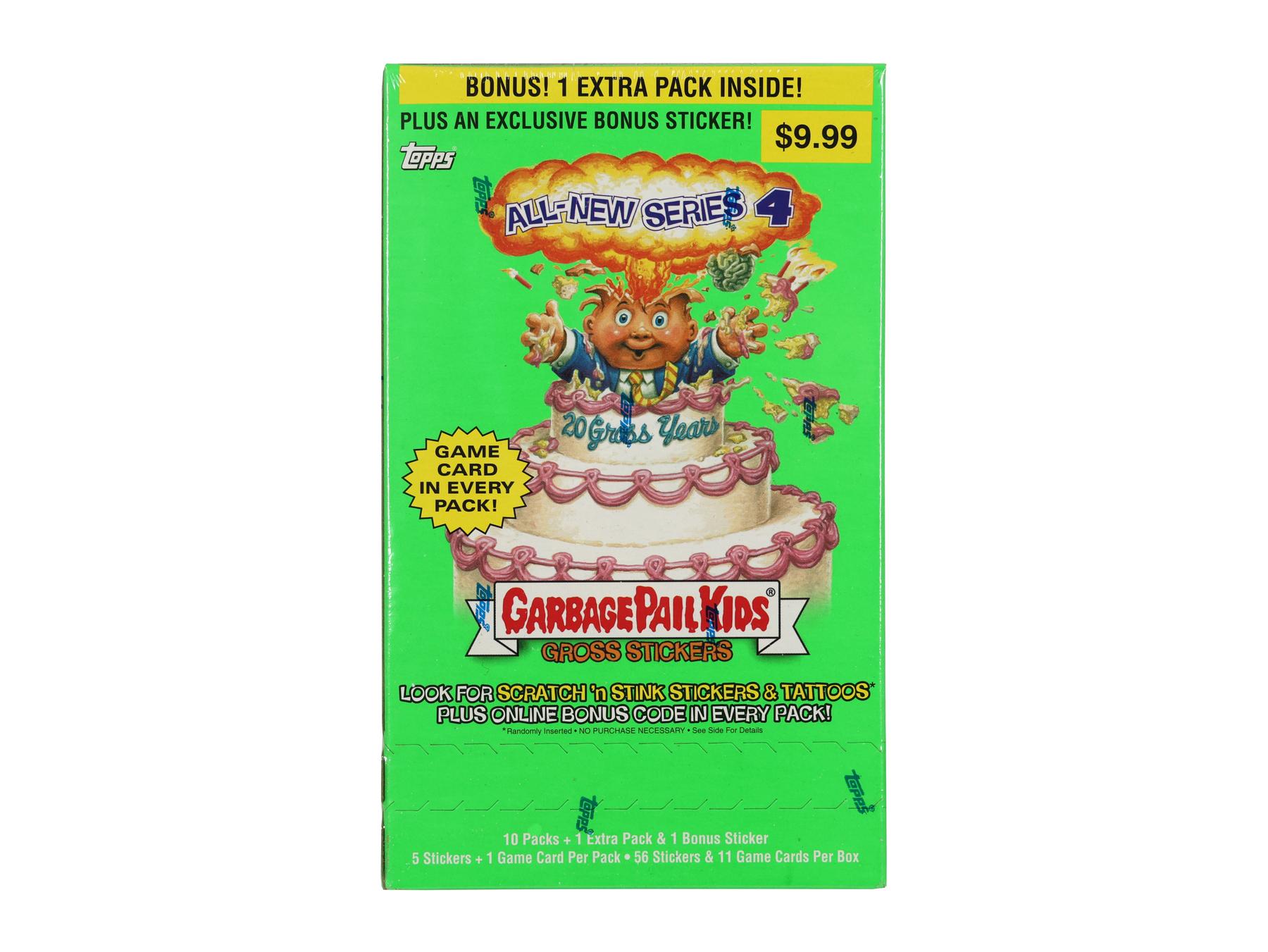 Garbage Pail Kids All New Series 4 Stickers 11-Pack Blaster Box (Topps ...