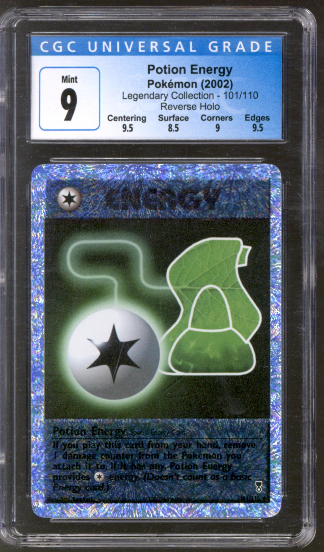 Pokemon Legendary Collection Reverse Holo Foil Potion Energy 101/110 ...