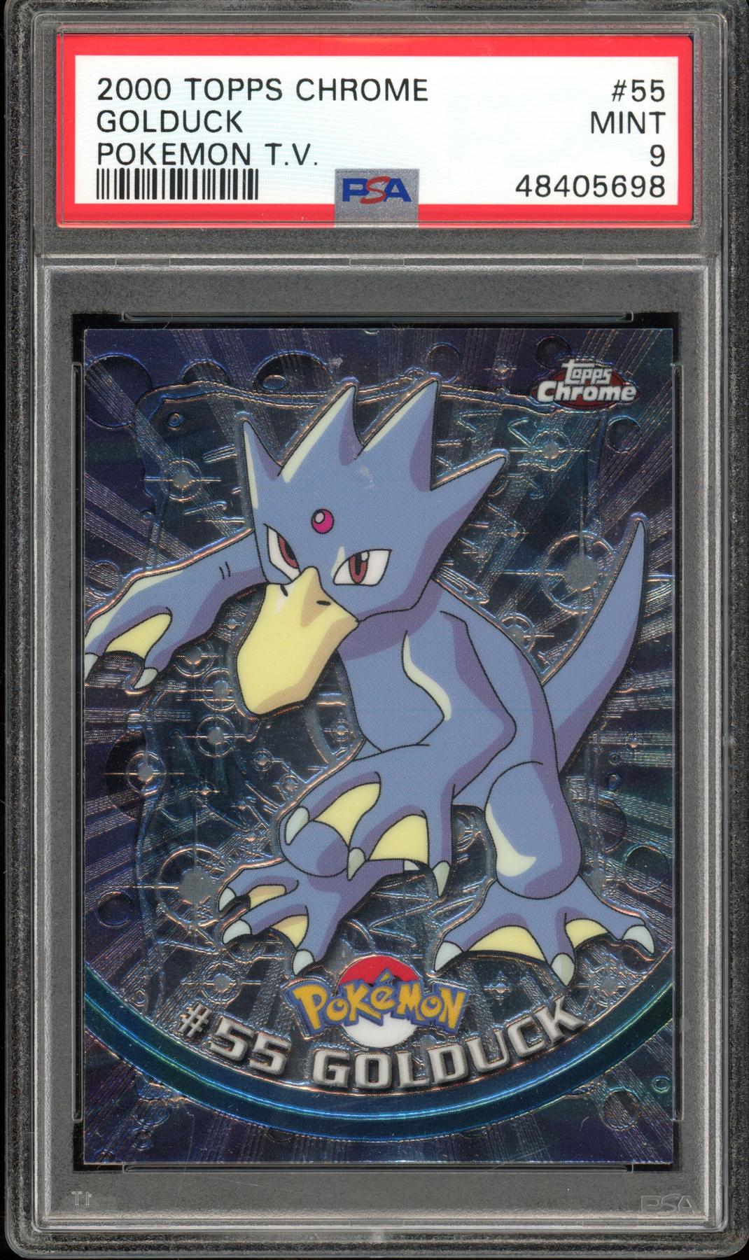 Pokemon Topps Chrome Golduck #55 PSA 9 | DA Card World
