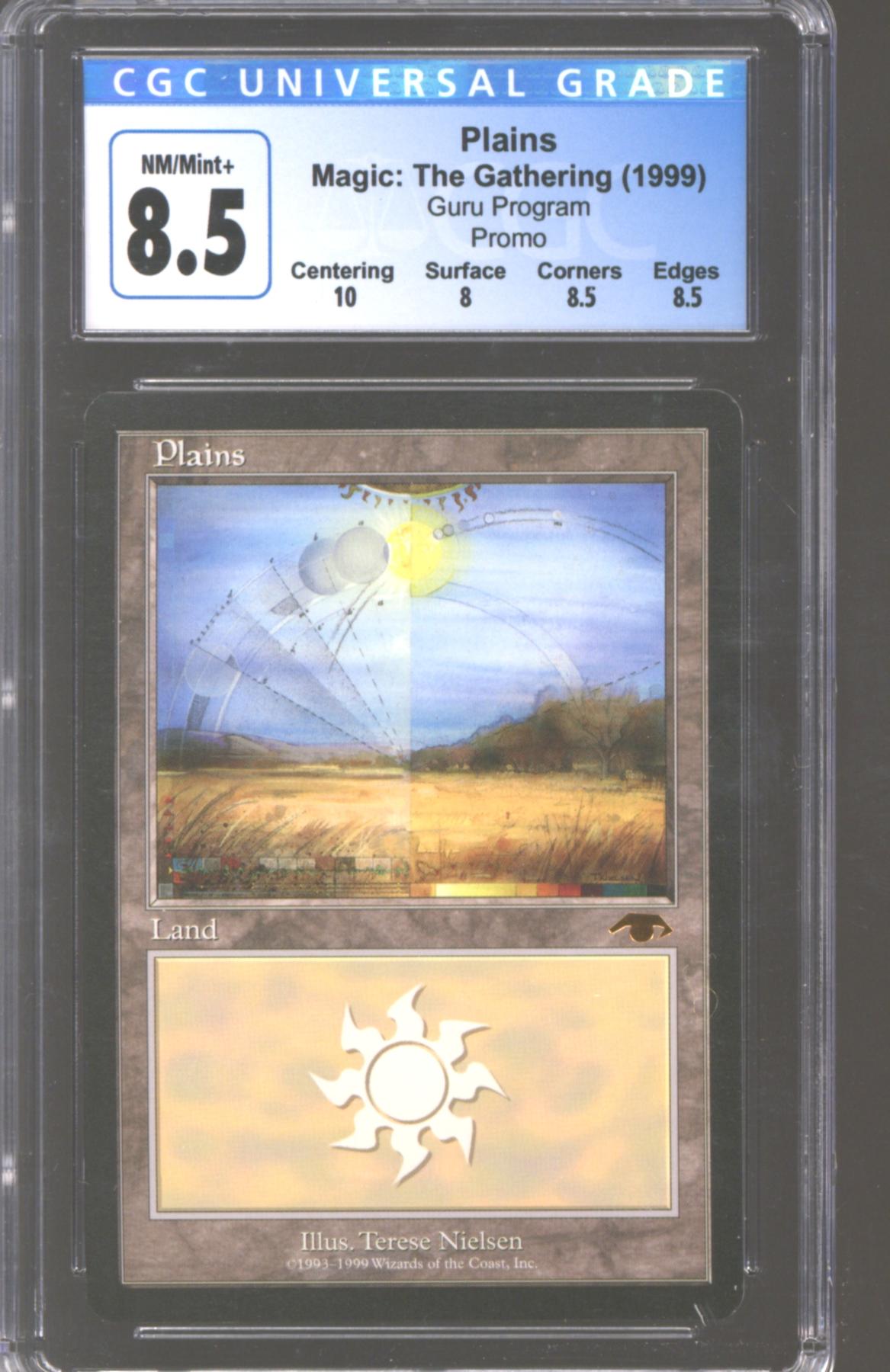 Magic the Gathering Guru Plains CGC 8.5 NEAR MINT (NM) | DA Card World