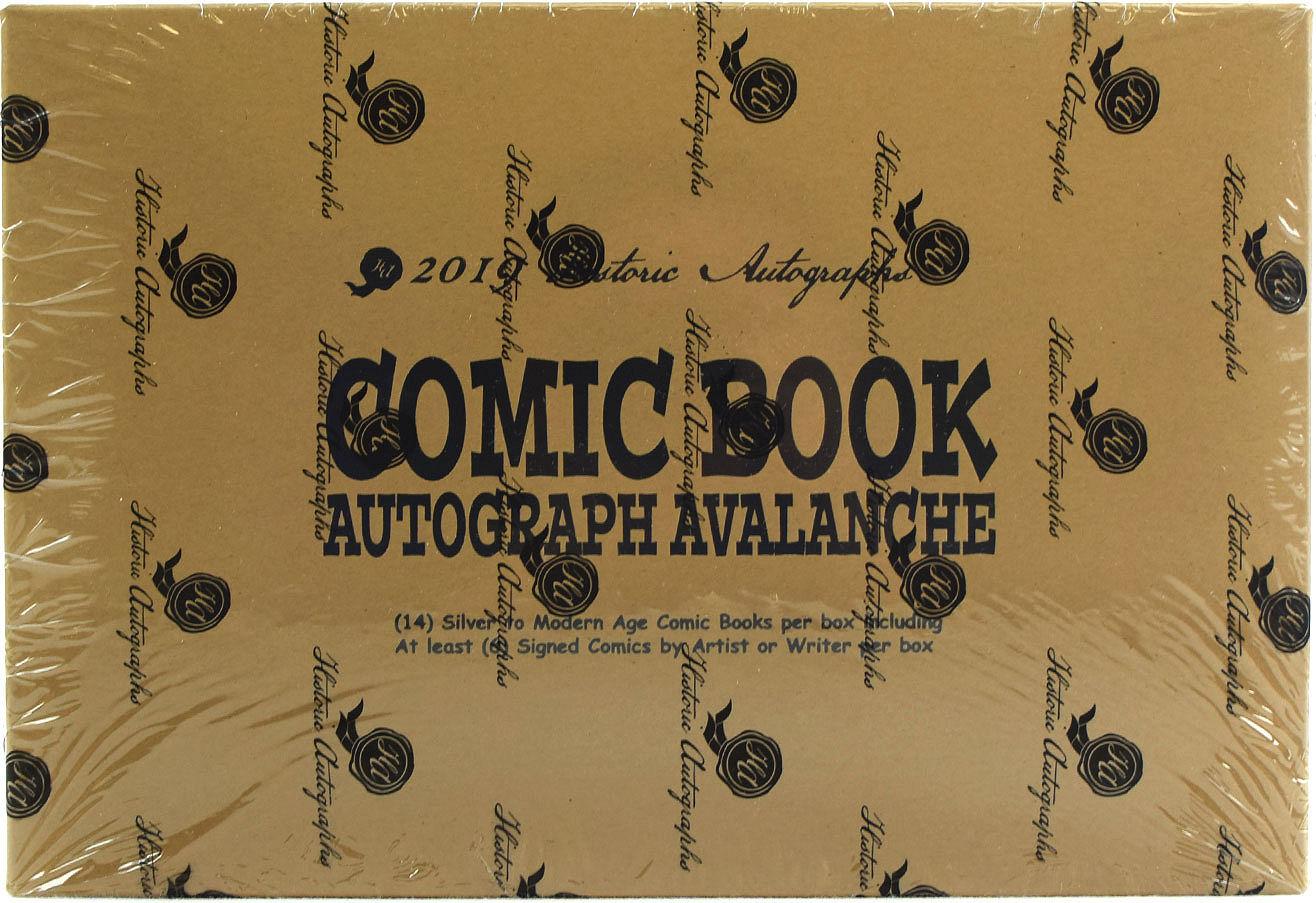 2019 Historic Autographs Comic Book Avalanche Hobby Box | DA Card World