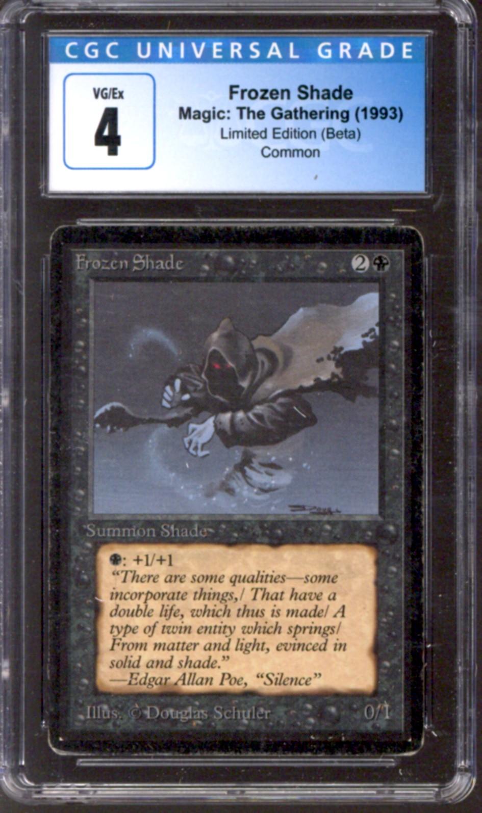 Magic the Gathering Beta Frozen Shade CGC 4 HEAVILY PLAYED (HP) | DA ...