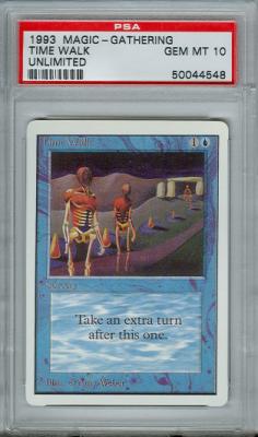 Magic the Gathering Unlimited Single Time Walk PSA 10 | DA Card World