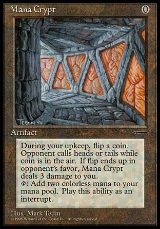 Magic the Gathering Book Promo Single Mana Crypt - NEAR MINT (NM) | DA ...