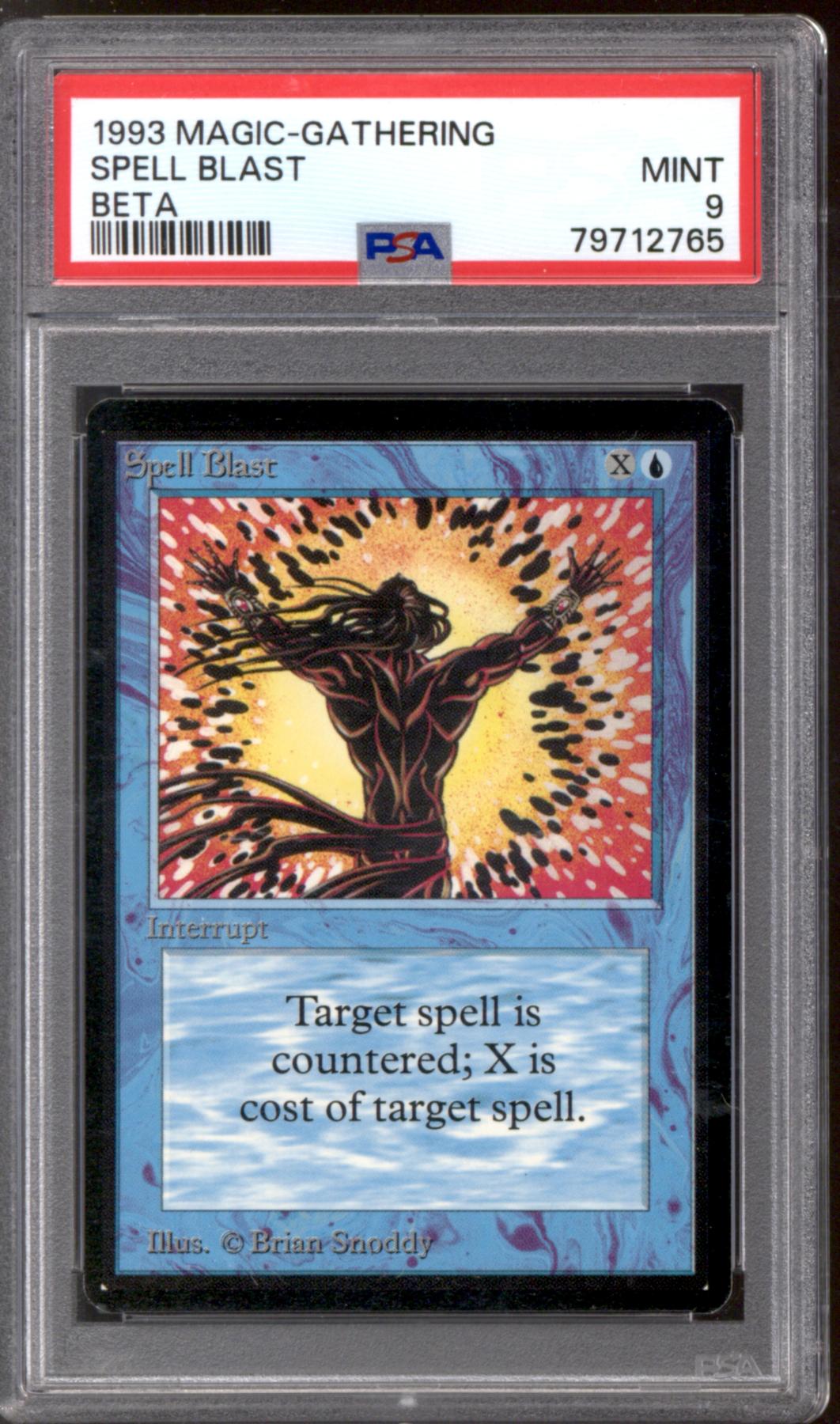 Magic the Gathering Beta Spell Blast PSA 9 | DA Card World