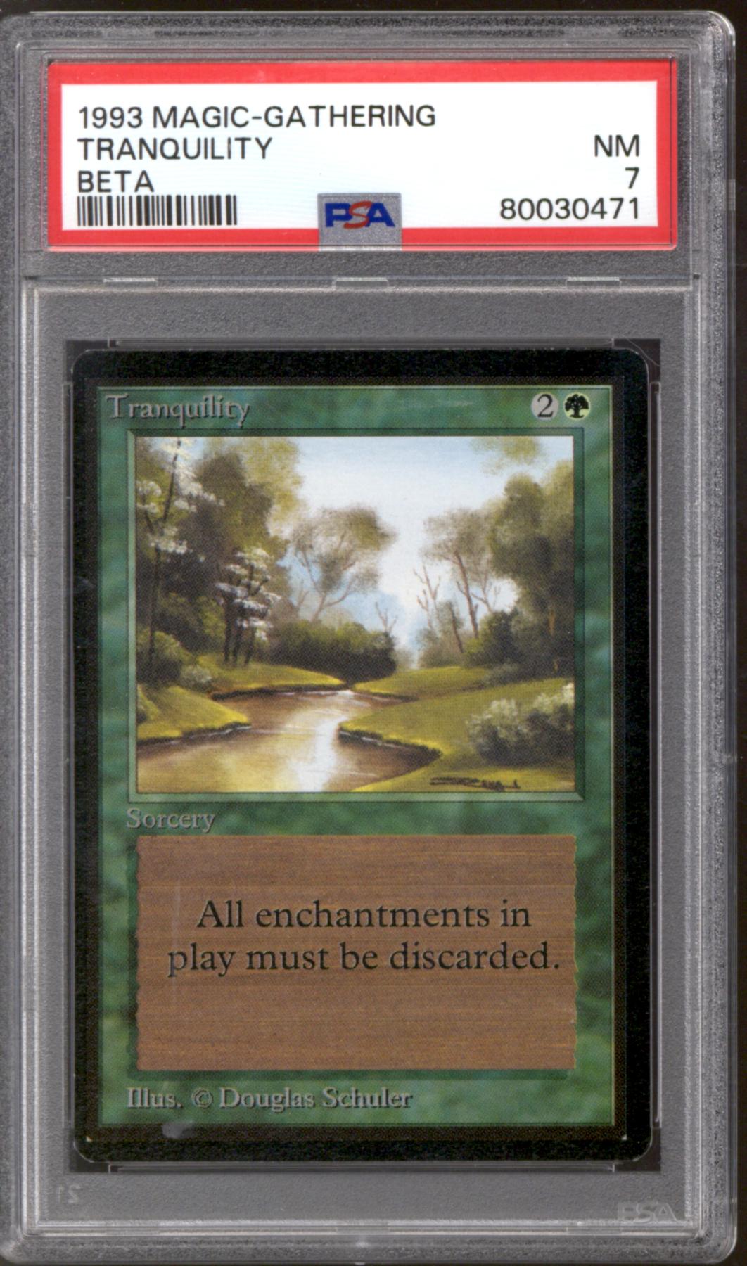 Magic the Gathering Beta Tranquility PSA 7 | DA Card World