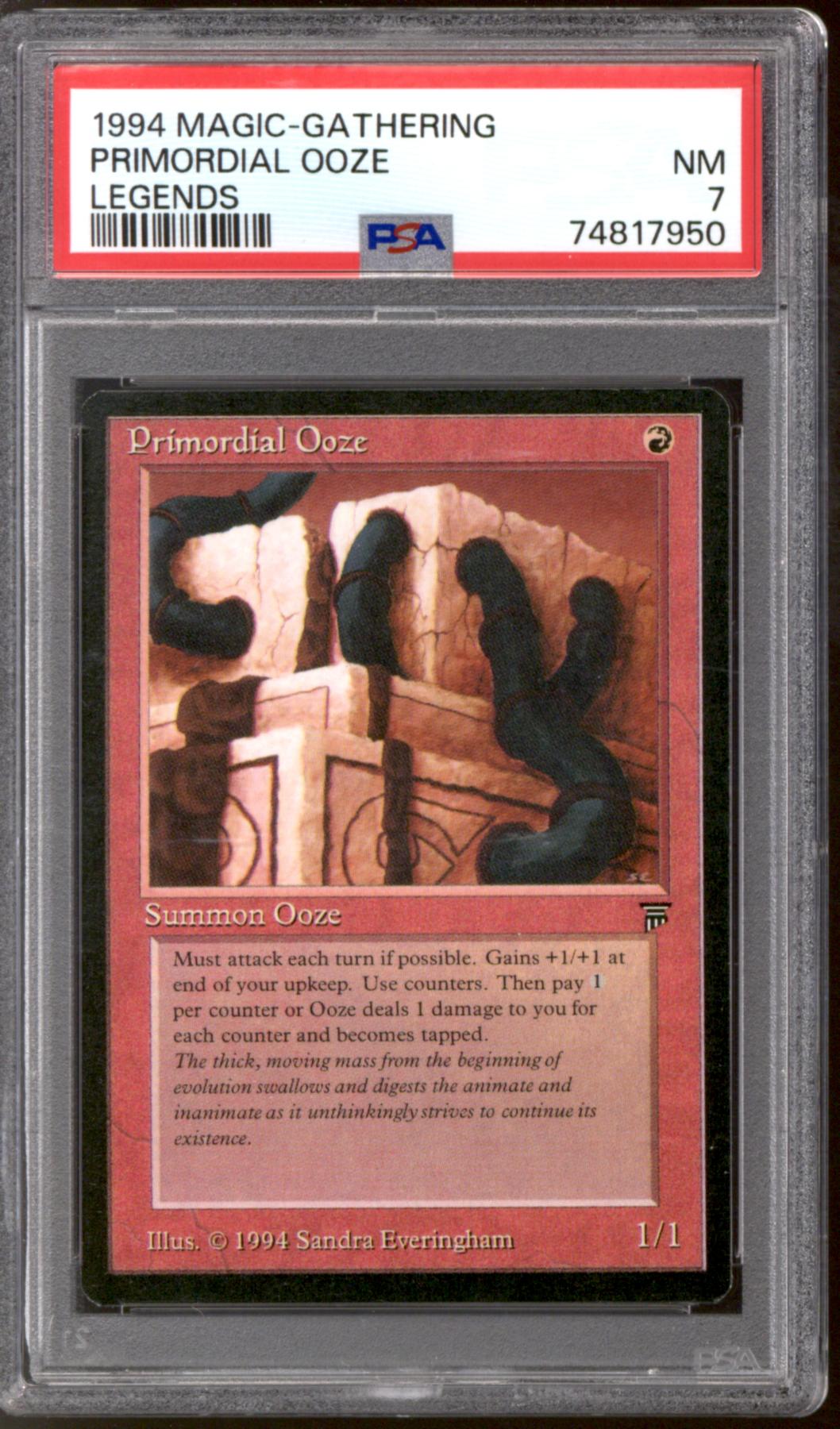Magic the Gathering Legends Primordial Ooze PSA 7 | DA Card World