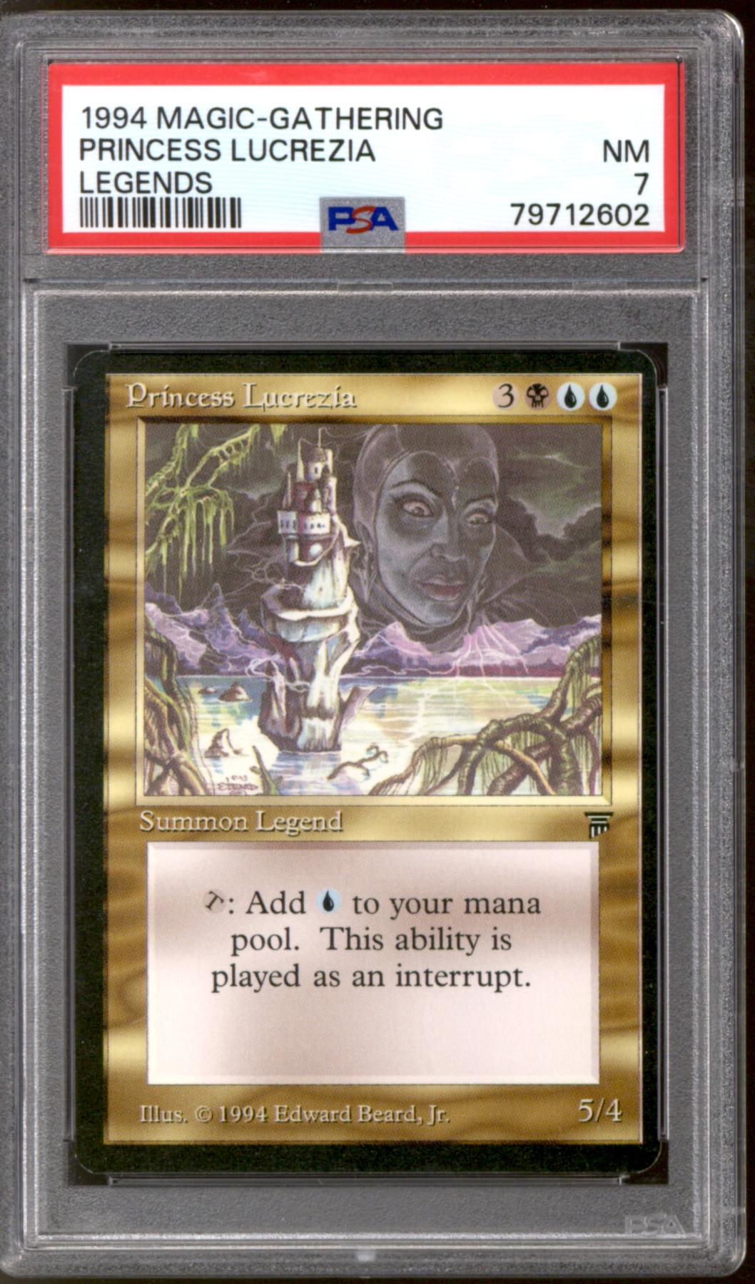 Magic the Gathering Legends Princess Lucrezia PSA 7 | DA Card World