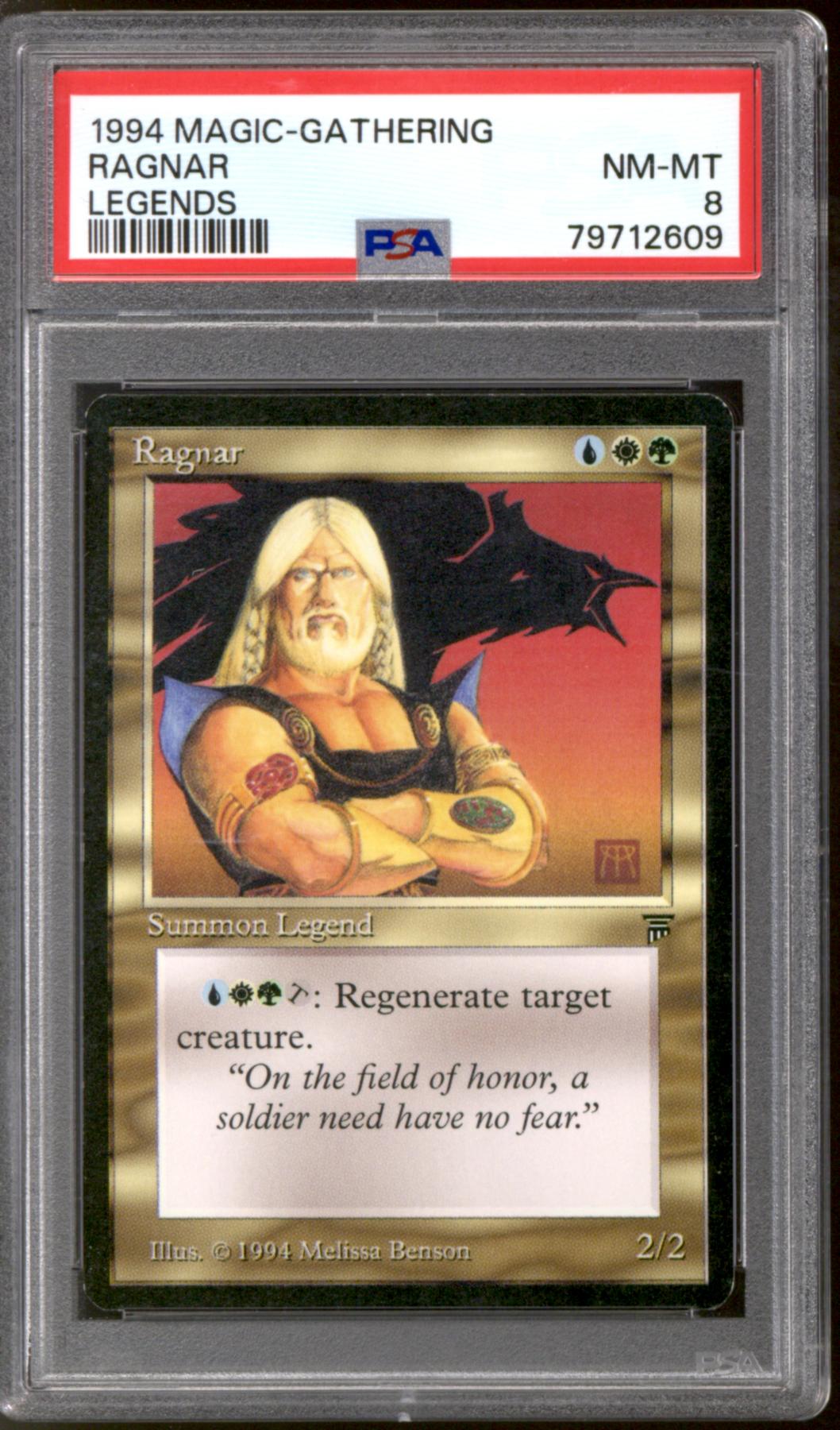 Magic the Gathering Legends Ragnar PSA 8 | DA Card World