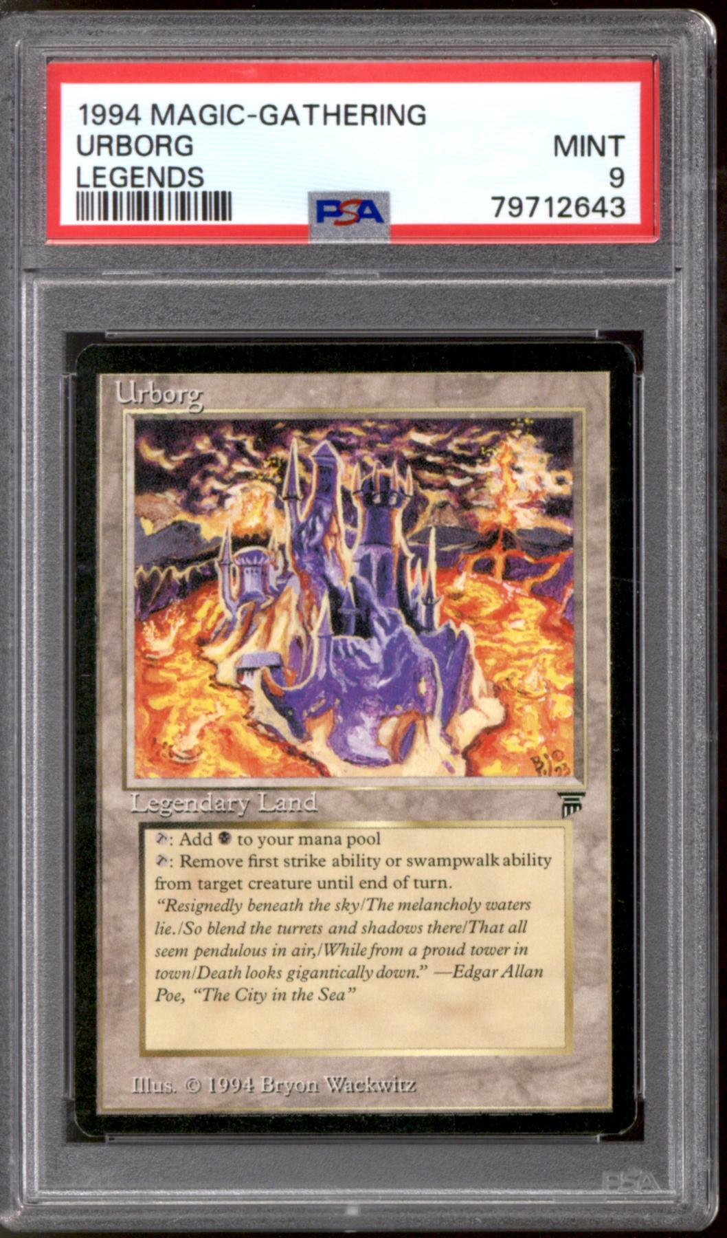 Magic the Gathering Legends Urborg PSA 9 | DA Card World