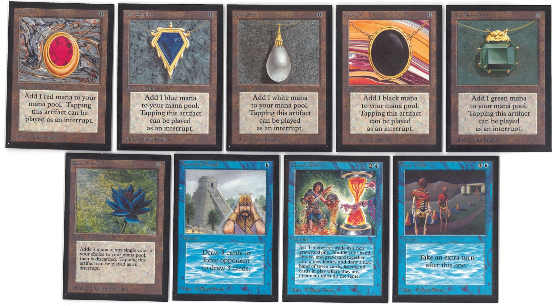 Magic the Gathering Collector's Edition Complete Set - SLIGHT PLAY (SP ...