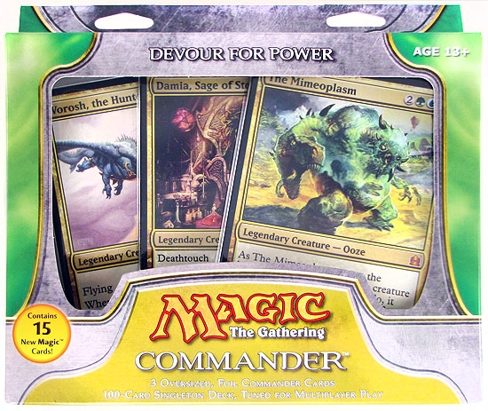 Magic the Gathering Commander Deck (2011) - Devour for Power | DA Card ...