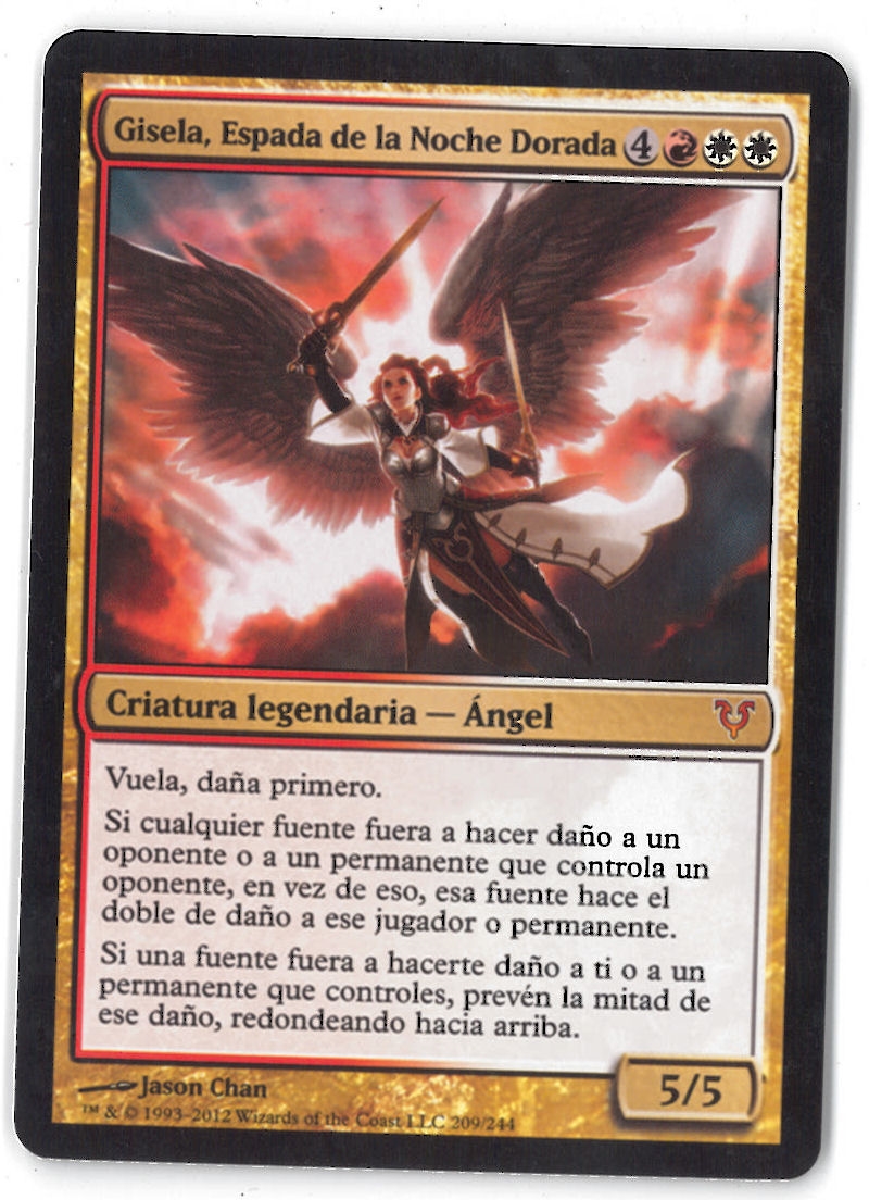 Magic the Gathering Avacyn Restored Spanish Single Gisela, Blade of ...