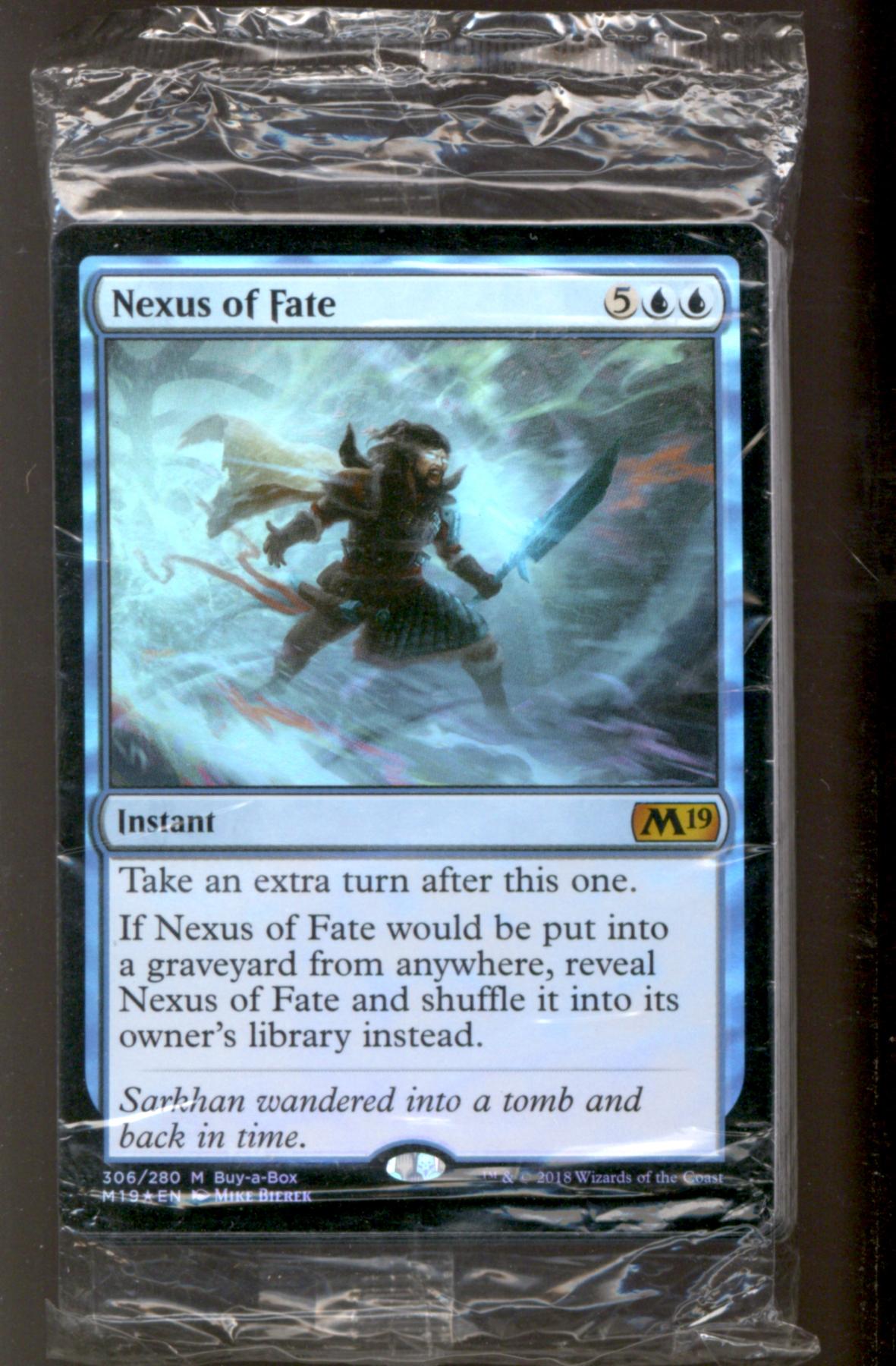 Magic the Gathering Buy A Box Promo Nexus of Fate NEAR MINT NM Pack of ...