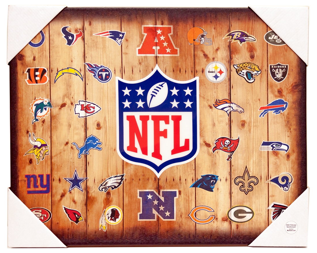 NFL Barnwood Team Collage 16x20 Artissimo - Regular Price $49.99 ...
