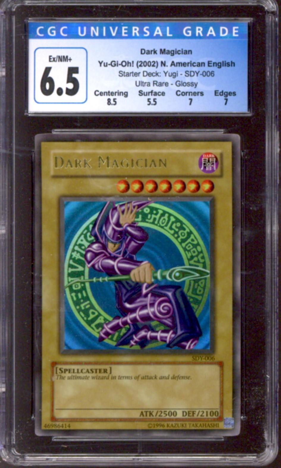 Yu Gi Oh Starter Deck Yugi Dark Magician Sdy 006 Cgc 65 Da Card World