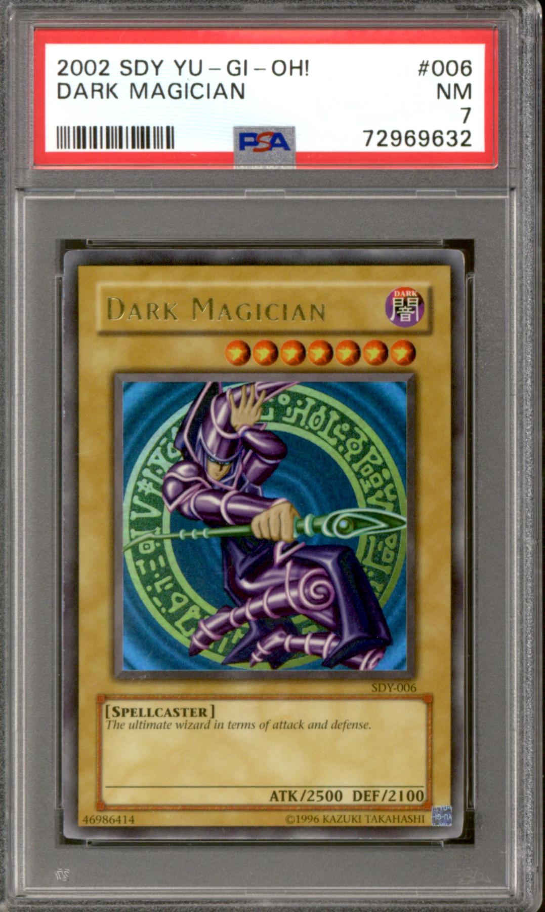 Yugioh Dark Magician Card