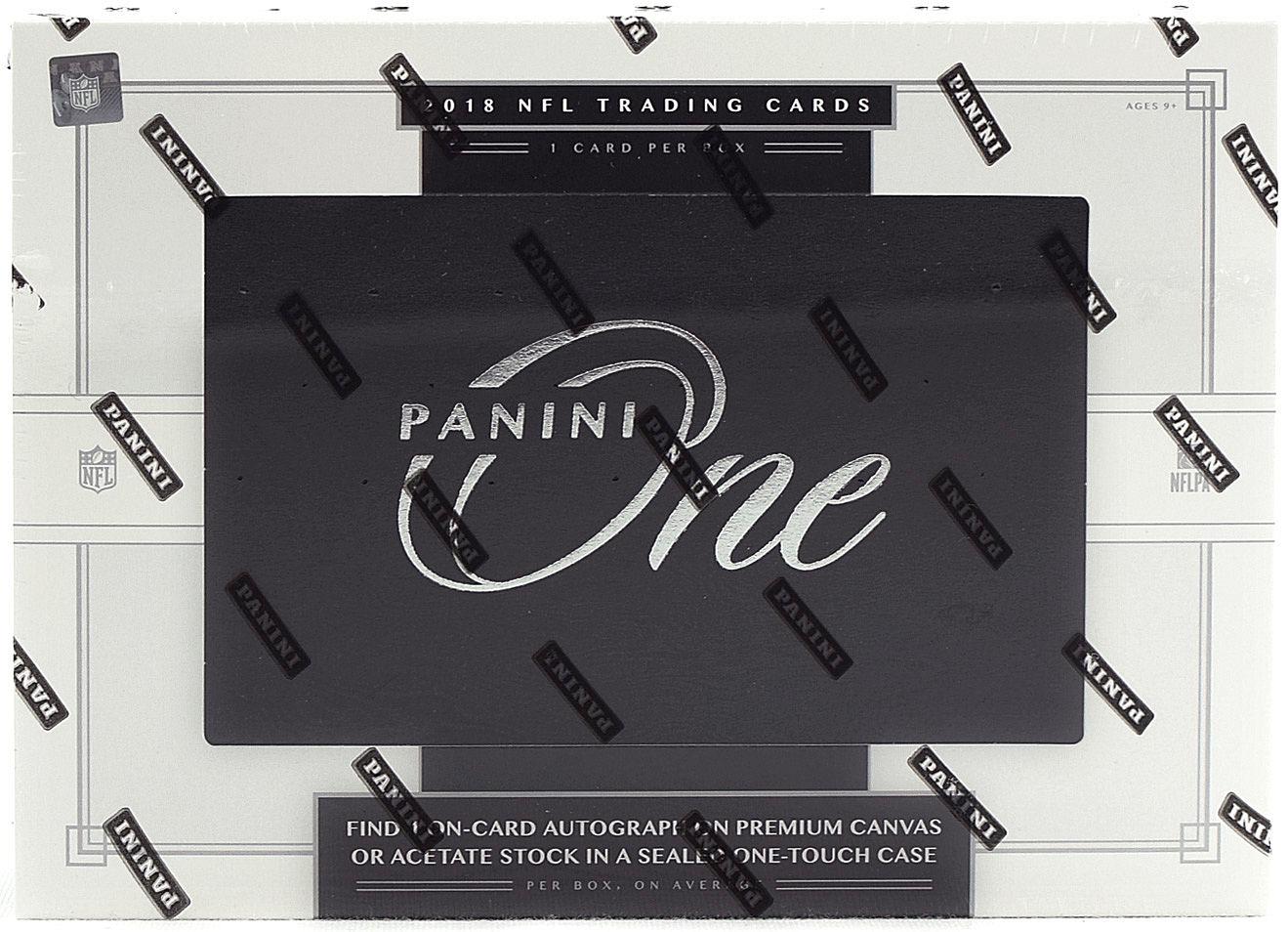2018 Panini One Football Hobby Box | DA Card World