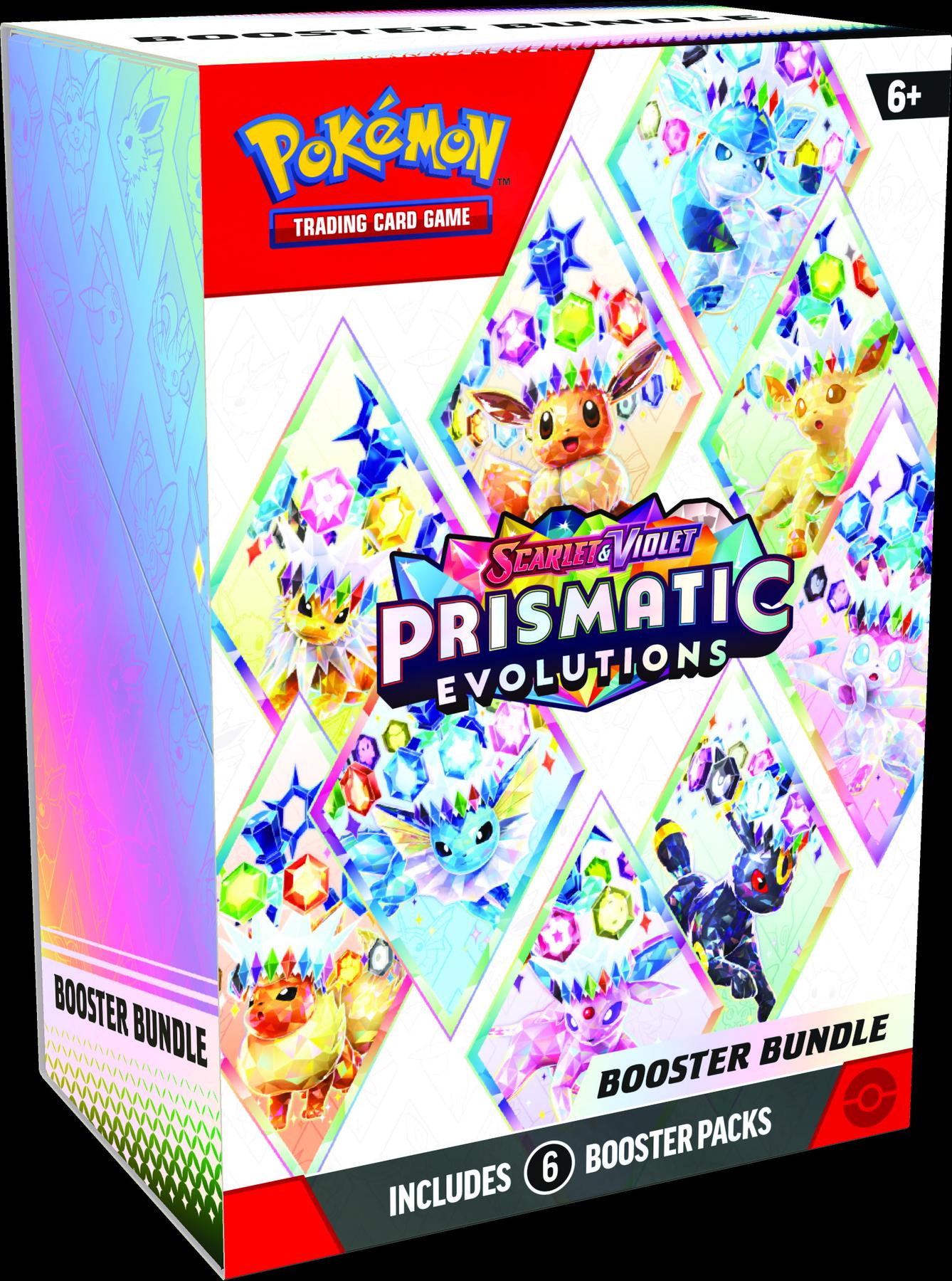 Pokemon Scarlet & Violet: Prismatic Evolutions Bundle (Presell) | DA Card World