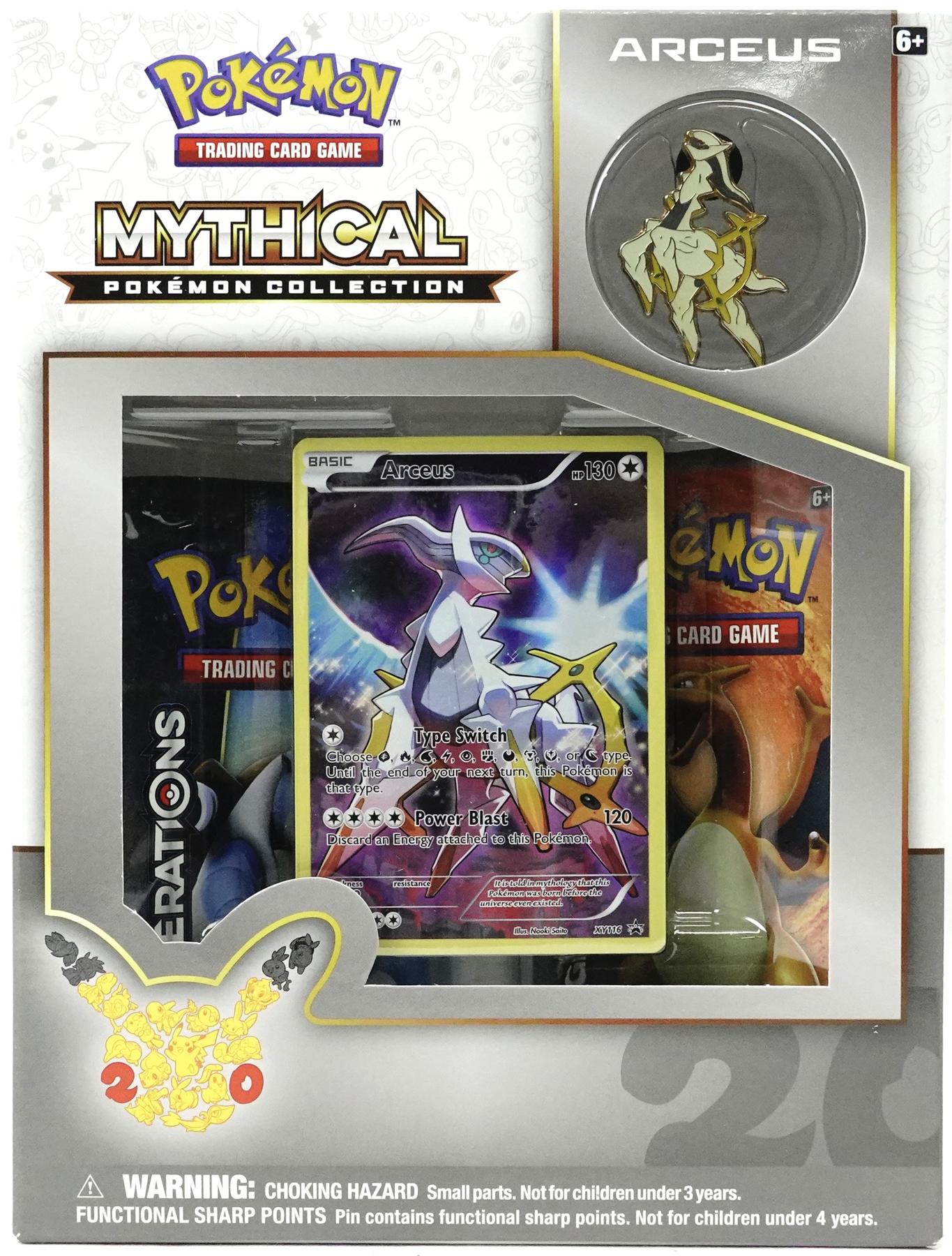 Legendary Pokemon Arceus Card