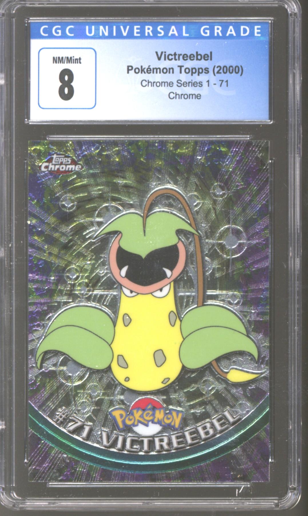 Pokemon Topps Chrome Series 1 Victreebell 71 CGC 8 | DA Card World