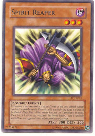 Yu-Gi-Oh Pharaonic Guardian Single Spirit Reaper Rare (PGD-076) | DA ...