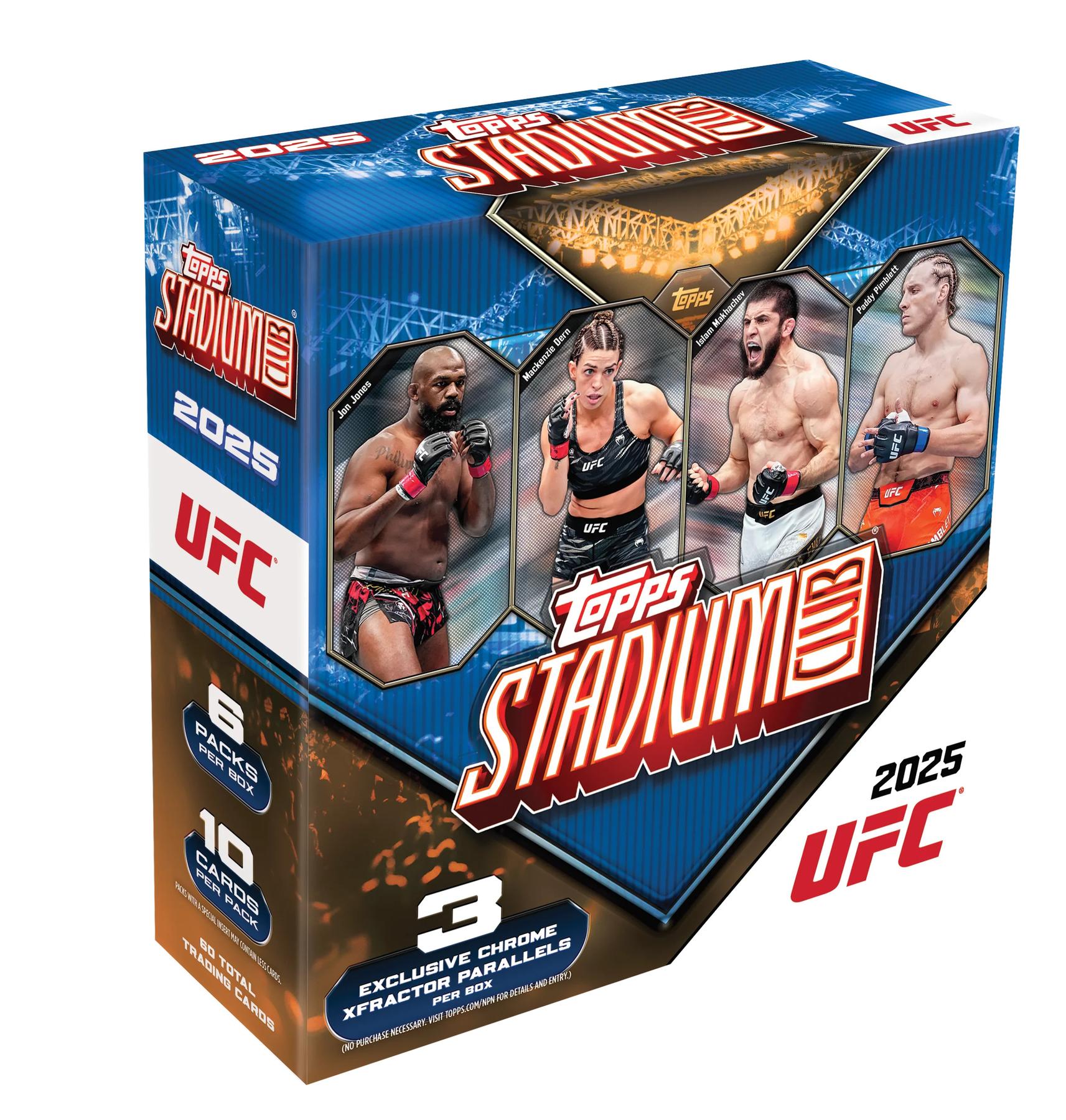 2025 Topps Stadium Club UFC Mega 20-Box Case (Presell) | DA Card World