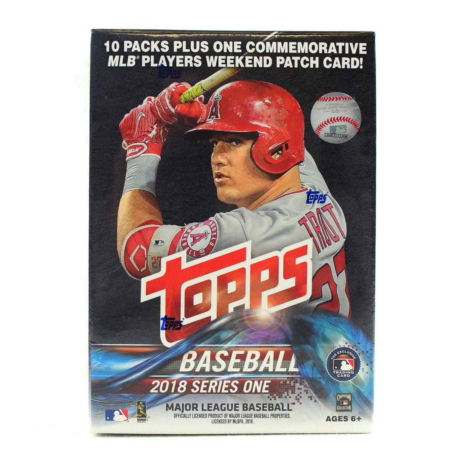 2018 Topps Series 1 Baseball 10-Pack Blaster Box | DA Card World