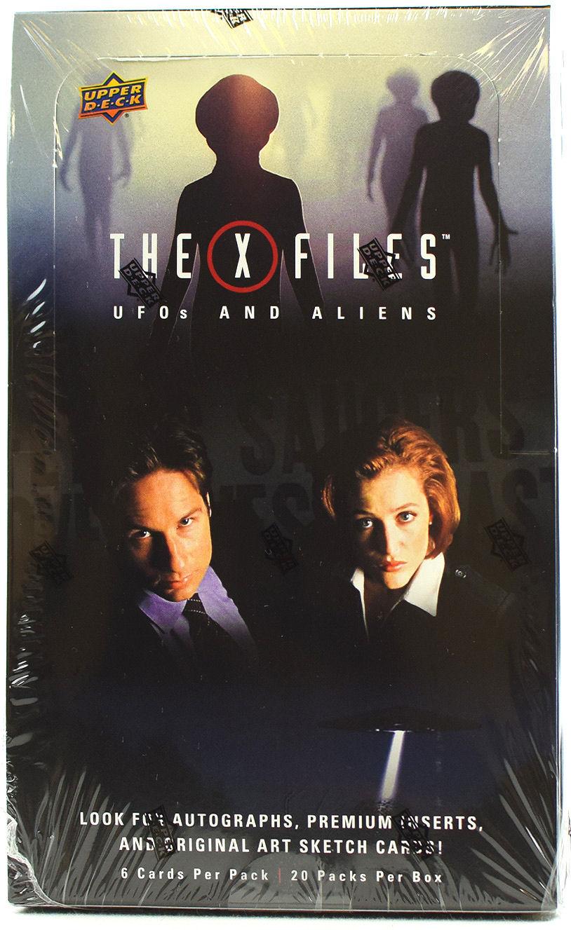The X-Files UFO's and Aliens Edition Trading Cards Box (Upper Deck 2019 ...
